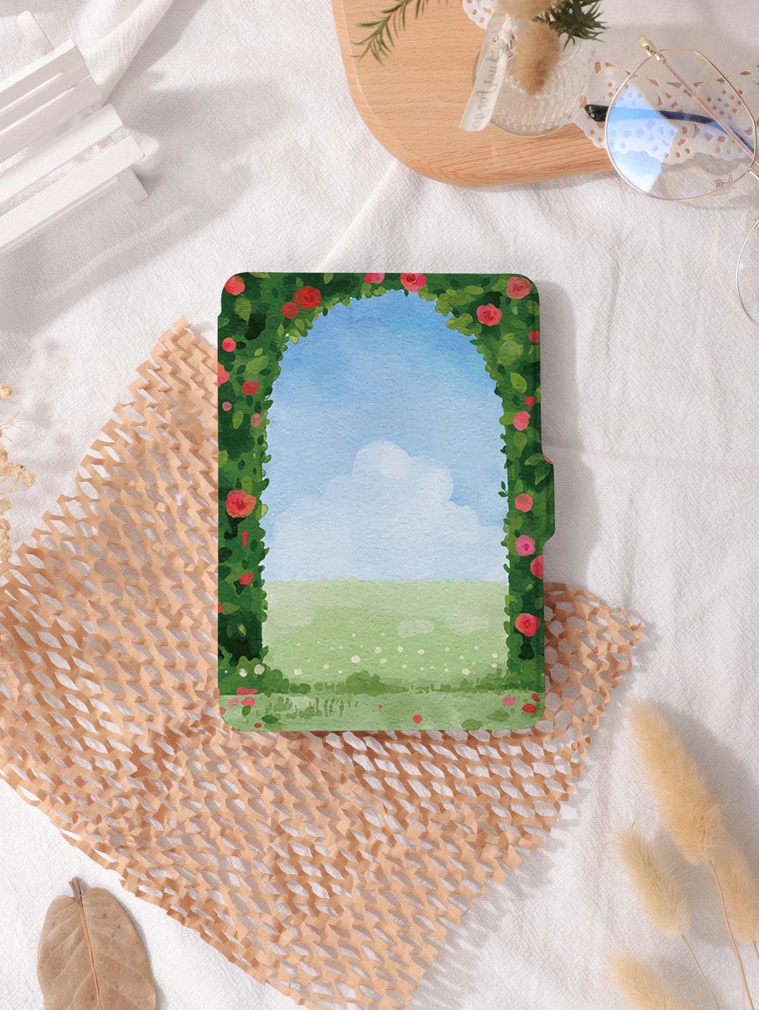Floral Frame Painting Kindle Case for Kindle 11thgen 2022 Case ...