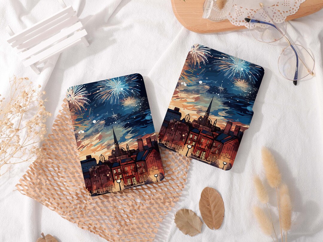 Firework Oil Painting for 2024 Kindle Case Kindle 11th Gen Case 7 ...
