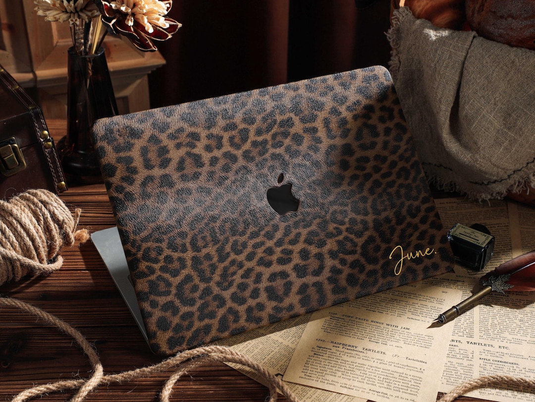 Brown Leopard New MacBook Case, Custom MacBook Case for Air 15/13/11 ...
