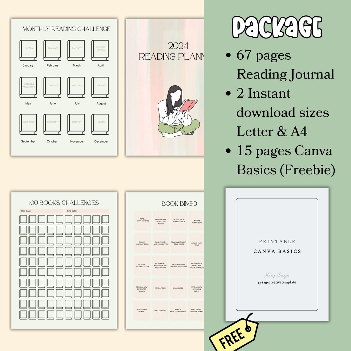 Printable Book Journal | Reading Journal Printable, Reading Tracker ...
