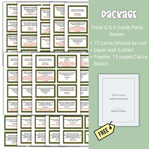 Printable Christmas Trivia, Printable Games, Christmas Games, Holiday ...