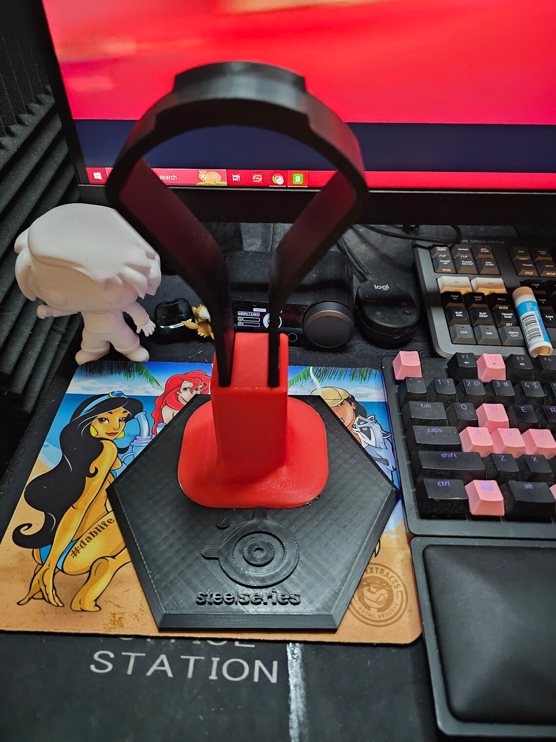 3D Printed Headset Stand - Etsy