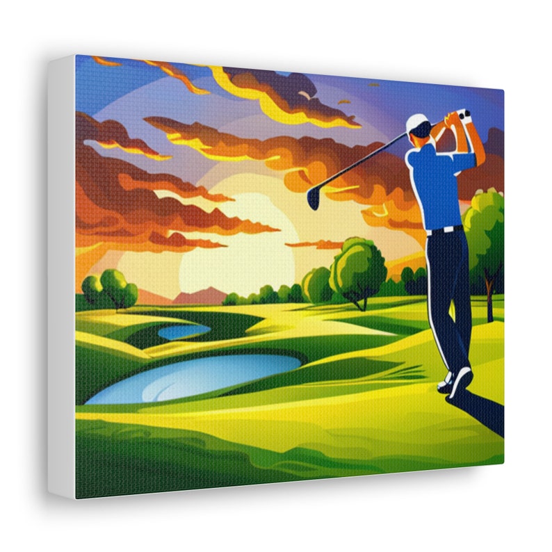 Golf Canvas Gallery Wraps - Etsy