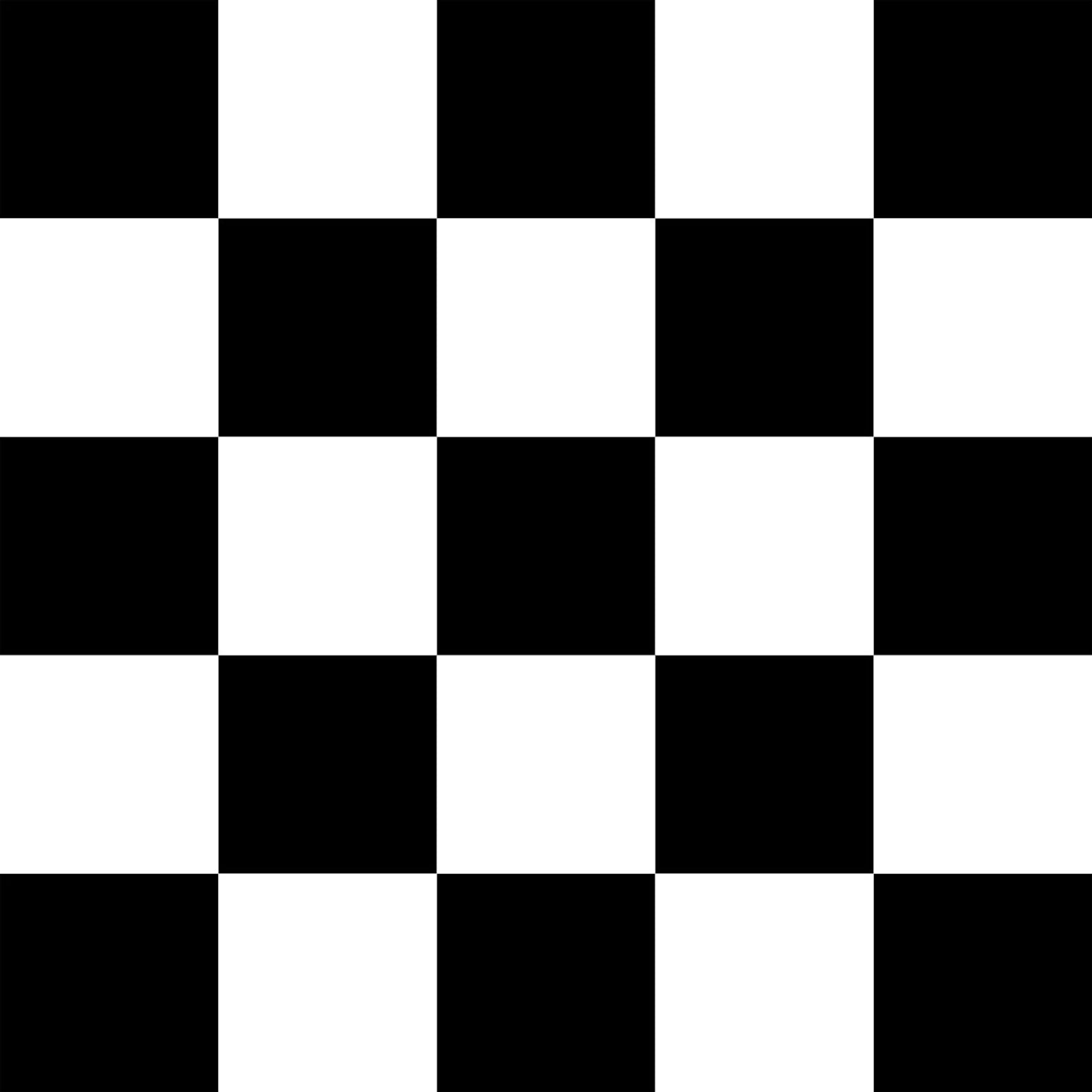 Black and White Checkered 4x4 Square Floor Wrap - Etsy