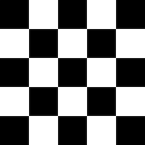 Black and White Checkered 4x4 Square Floor Wrap - Etsy