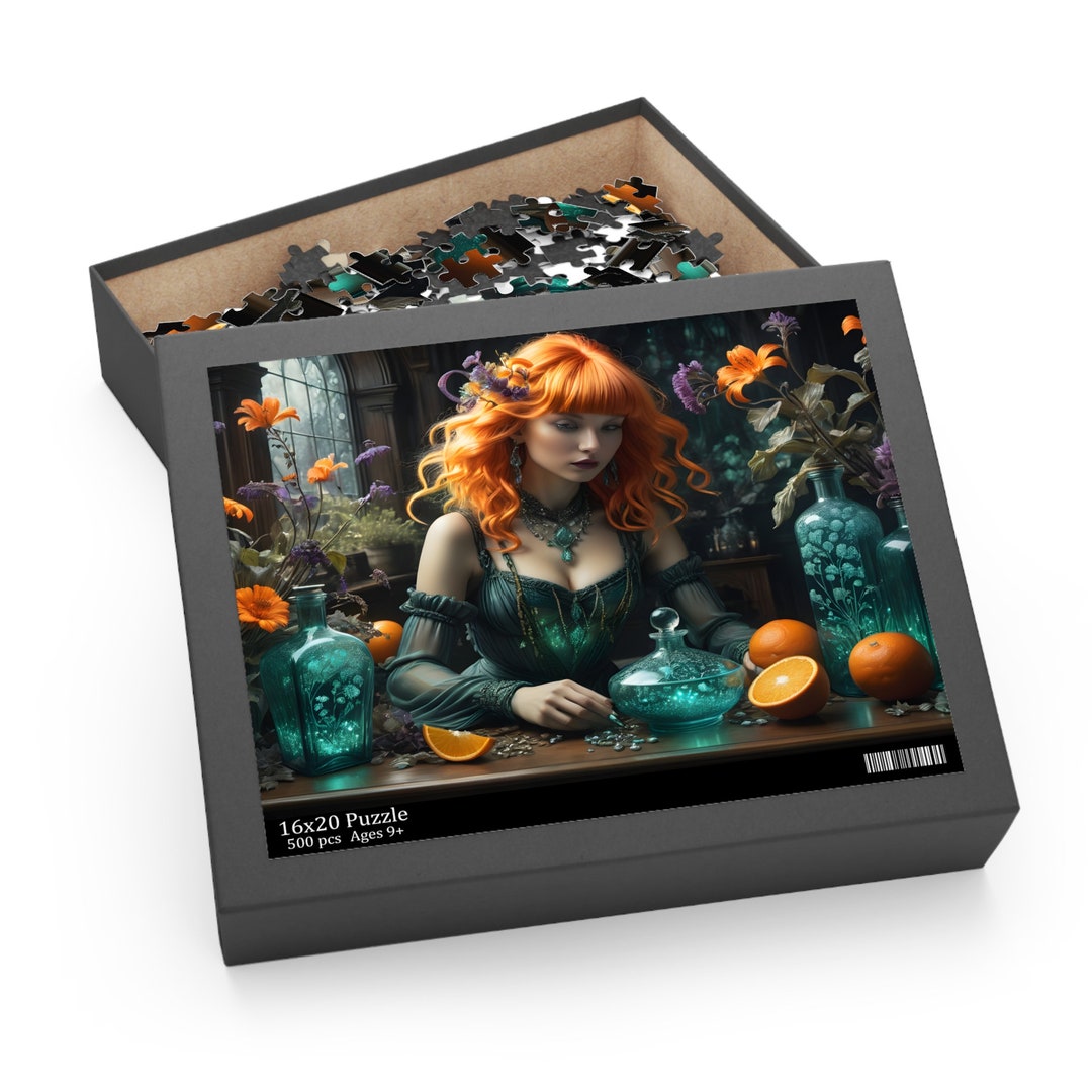 Enchantress Puzzle (120, 252, 500-piece) - Etsy
