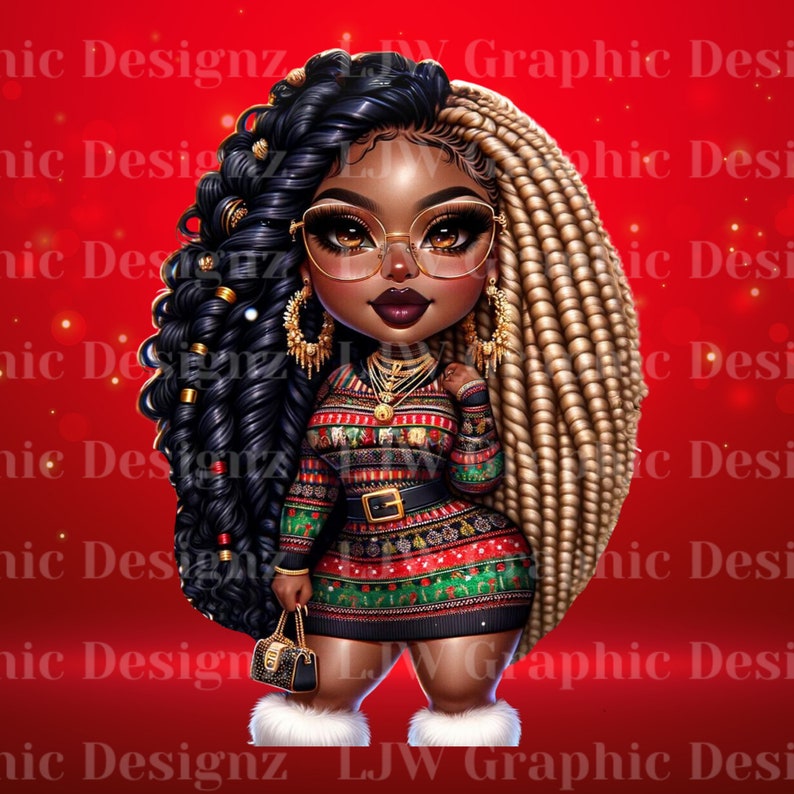 Digital Christmas Magic Clipart & Sticker Set Commercial Use Festive ...