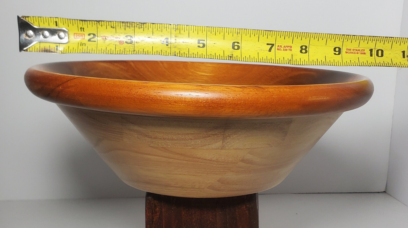 Mountain Woods - Cherry Rim, Wooden Serving or Decorative Bowl. Cottage ...
