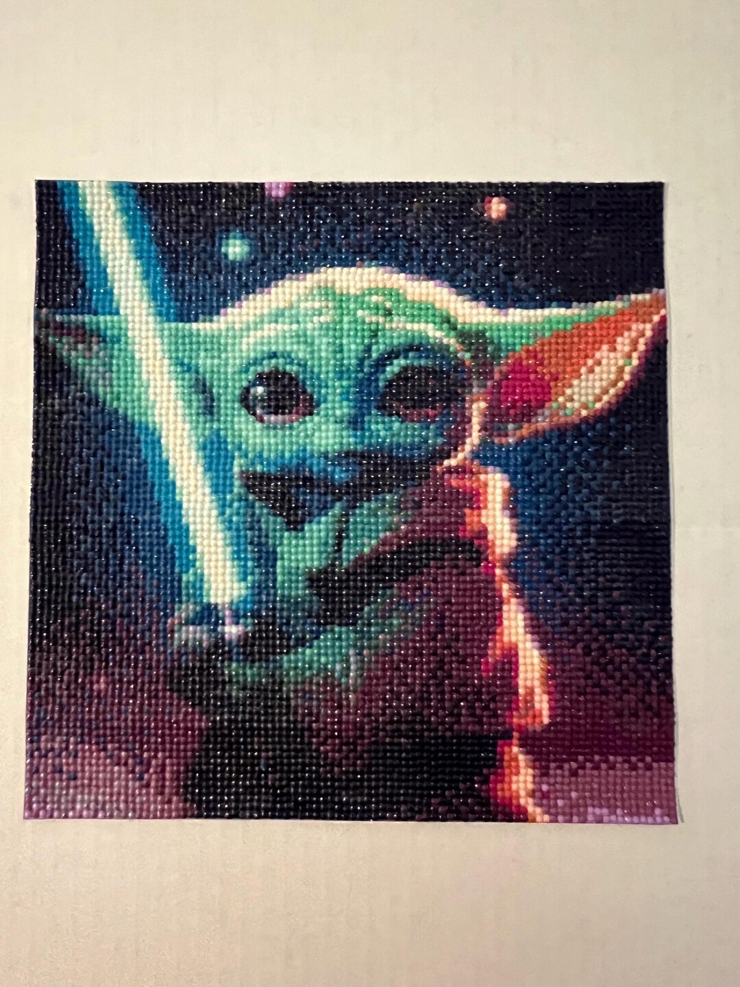 Star Wars - Baby Yoda,grogu - Finished Diamond Painting - Etsy