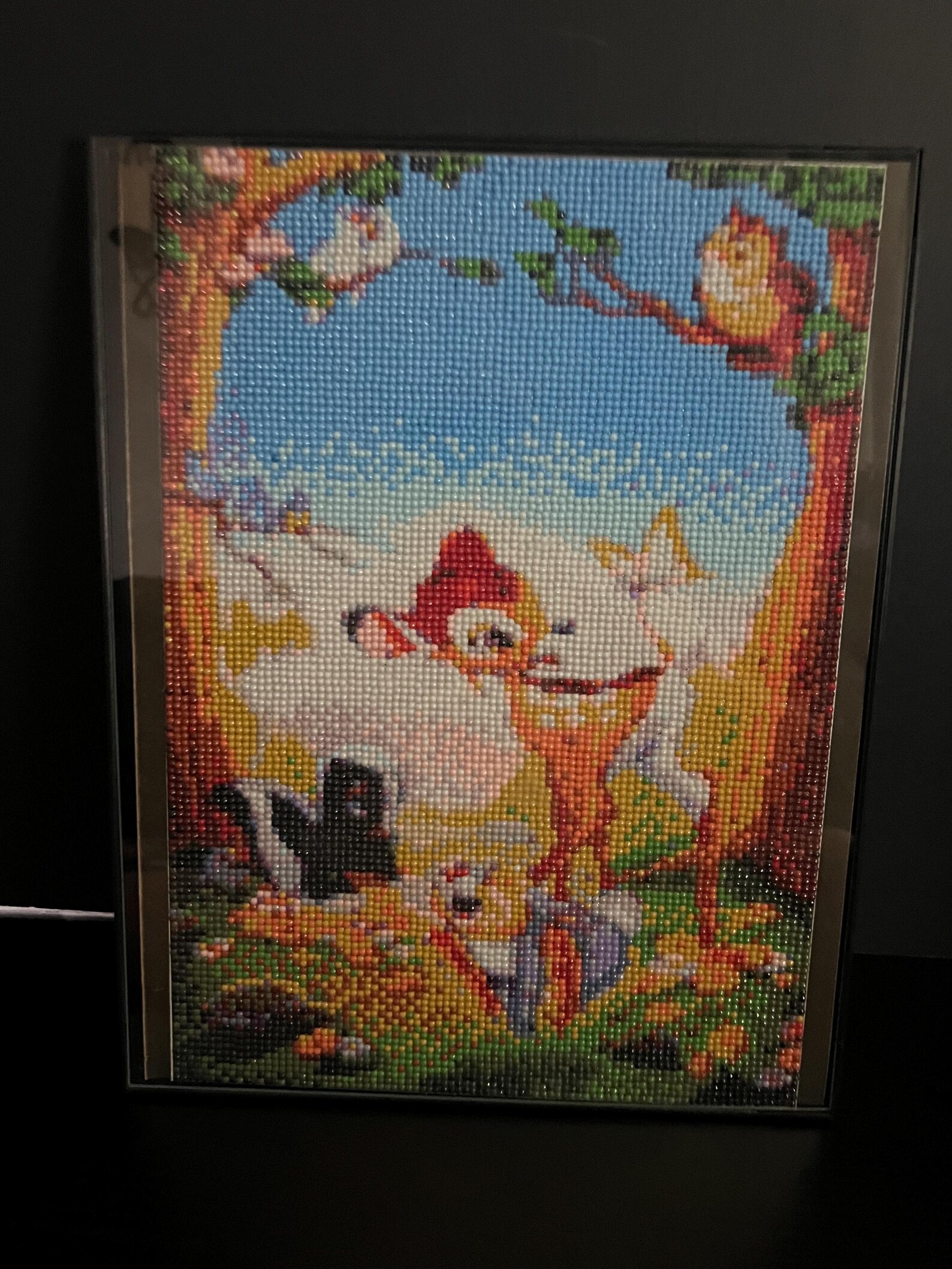 Disney Bambi, Thumper and Flower - Finished Diamond Painting - Etsy
