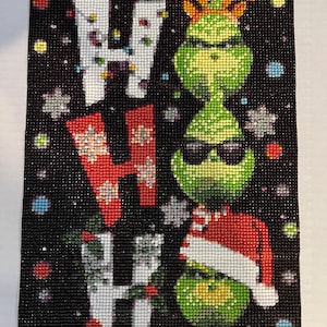 Grinch Christmas - Finished Diamond Painting - Etsy