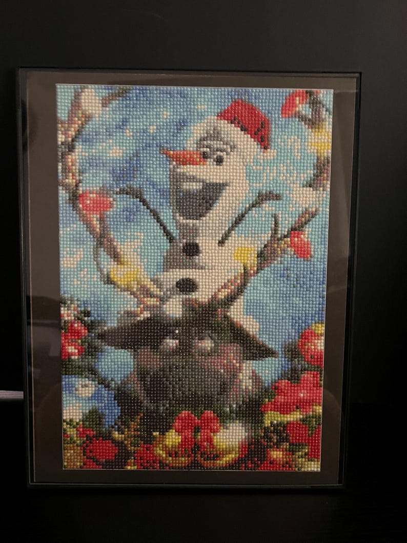Disney Frozen Olaf and Sven Diamond Painting - Etsy