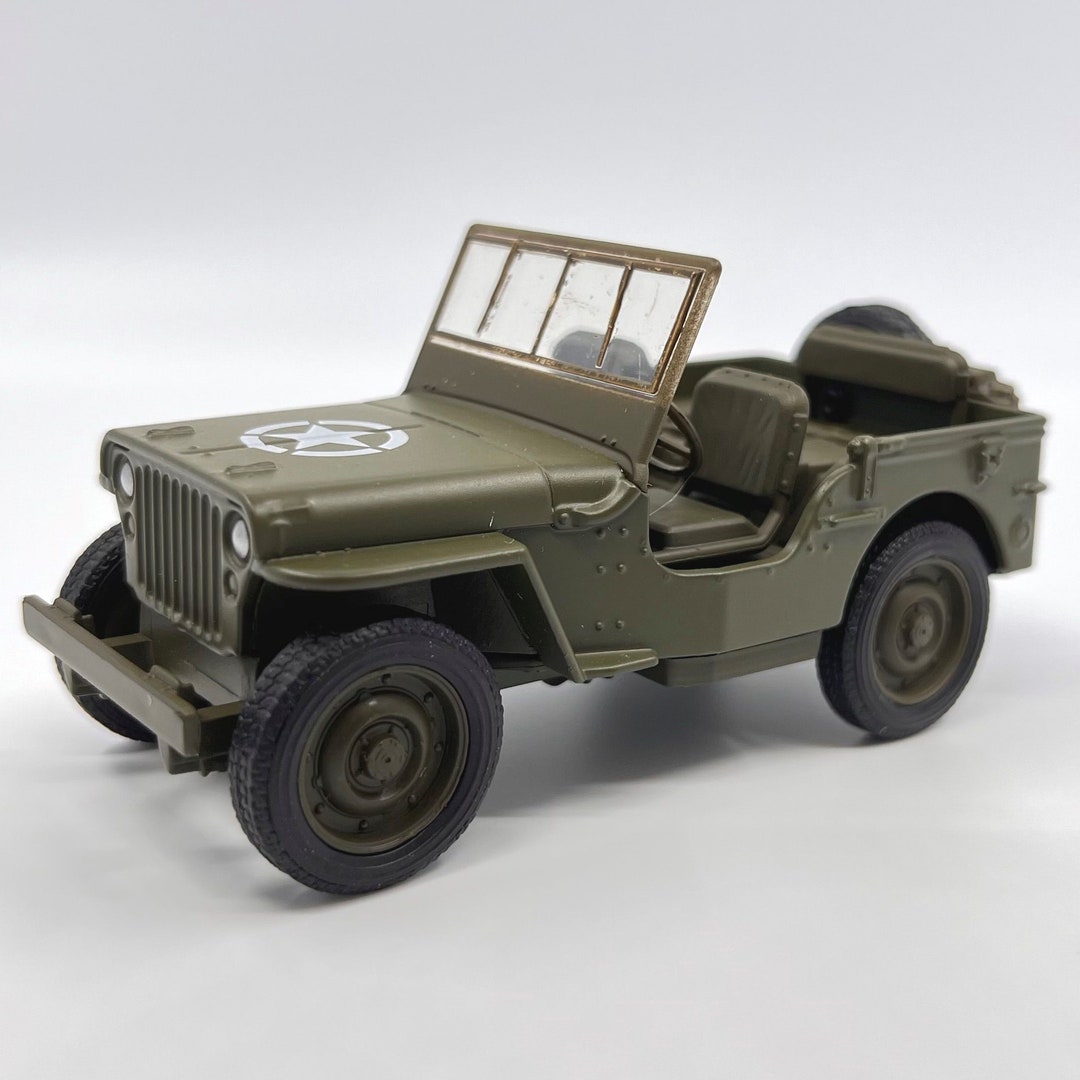 1941 Willys MB Jeep 4.5 Inch Diecast Car Model 1/36 - Etsy