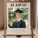 Graduation Party Welcome Sign for Easel, Custom Grad Poster, Editable ...