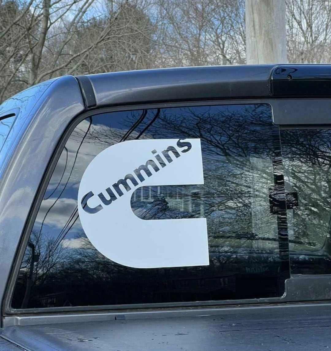 Cummins Decal Vinyl - Etsy