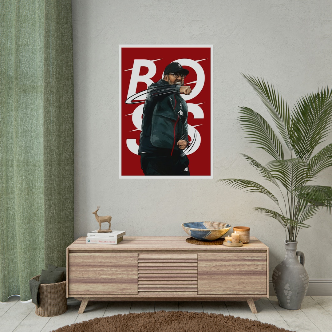 Jürgen Klopp Print Art Office Wall Art Bedroom Art Gift - Etsy