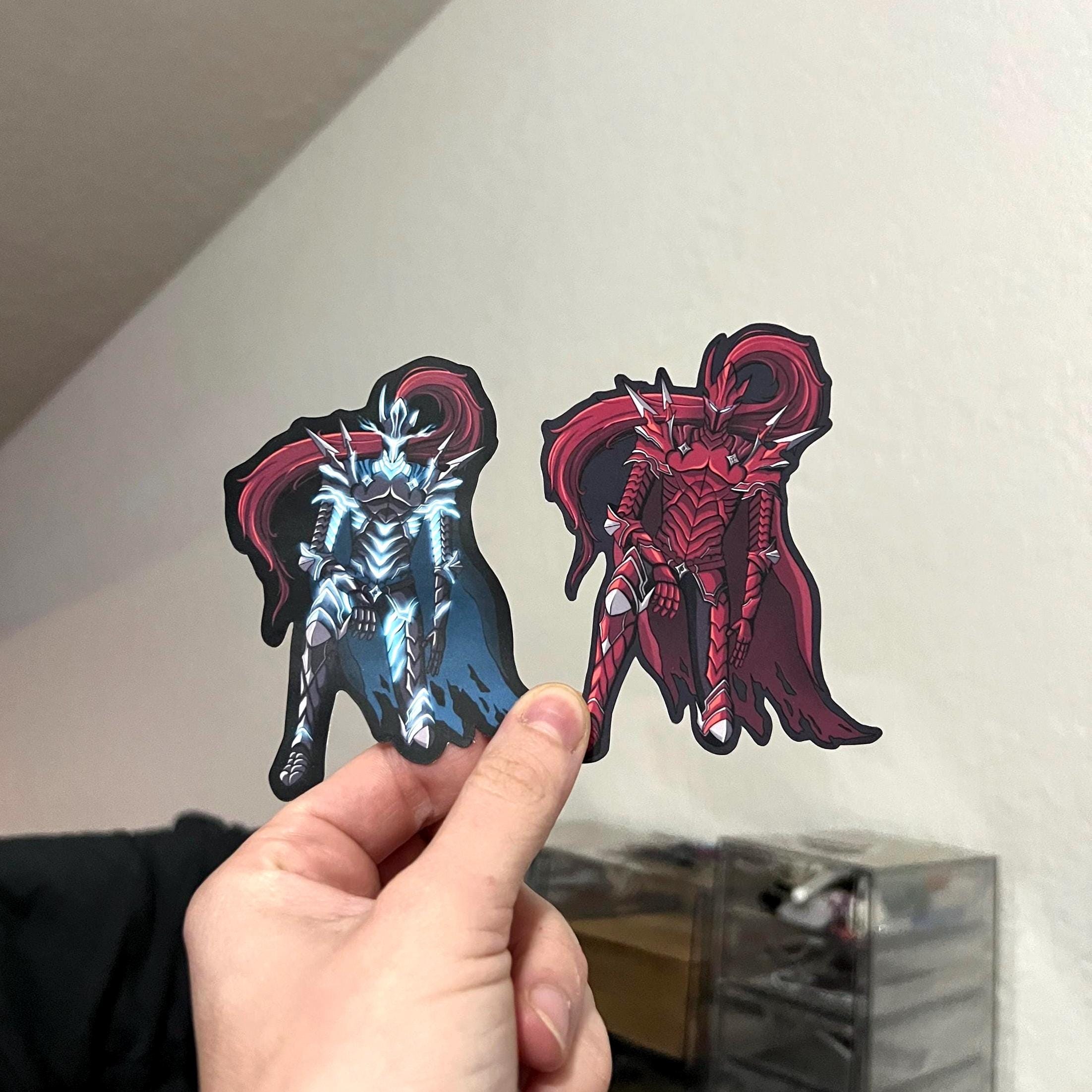 Igris, Solo Leveling, Handmade Laminated Sticker - Etsy