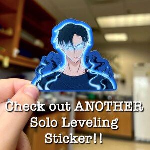 Igris, Solo Leveling, Handmade Laminated Sticker - Etsy