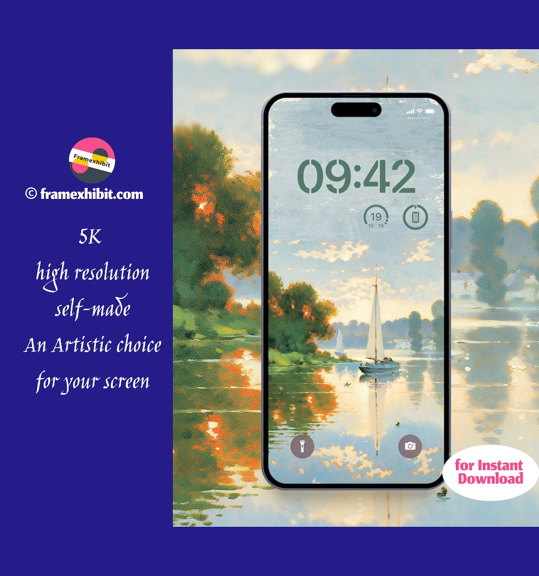 Framexhibit 5K Wallpaper Digital Download High Resolution Lock Screen ...