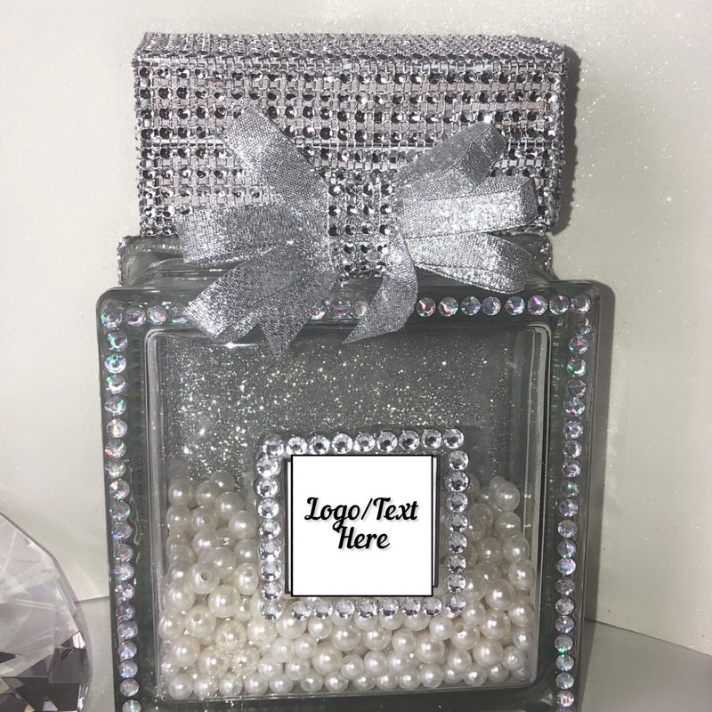 Perfume Bottle Bedazzled - Etsy