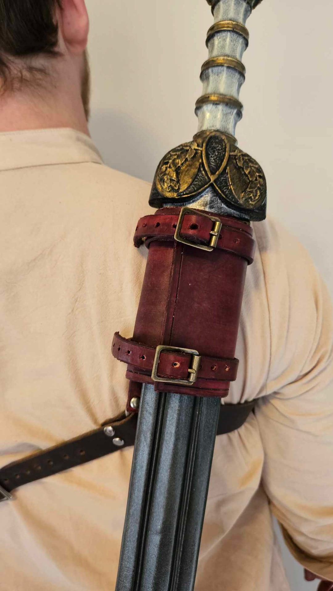 Adjustable Vertical Sword Holster for Larp - Etsy