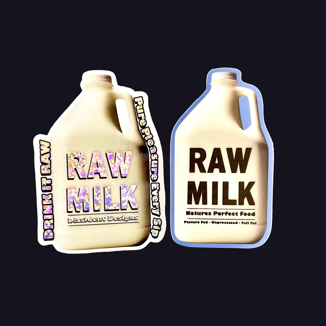 RAW MILK 3" | Raw Essence: Savor the Untamed - Etsy
