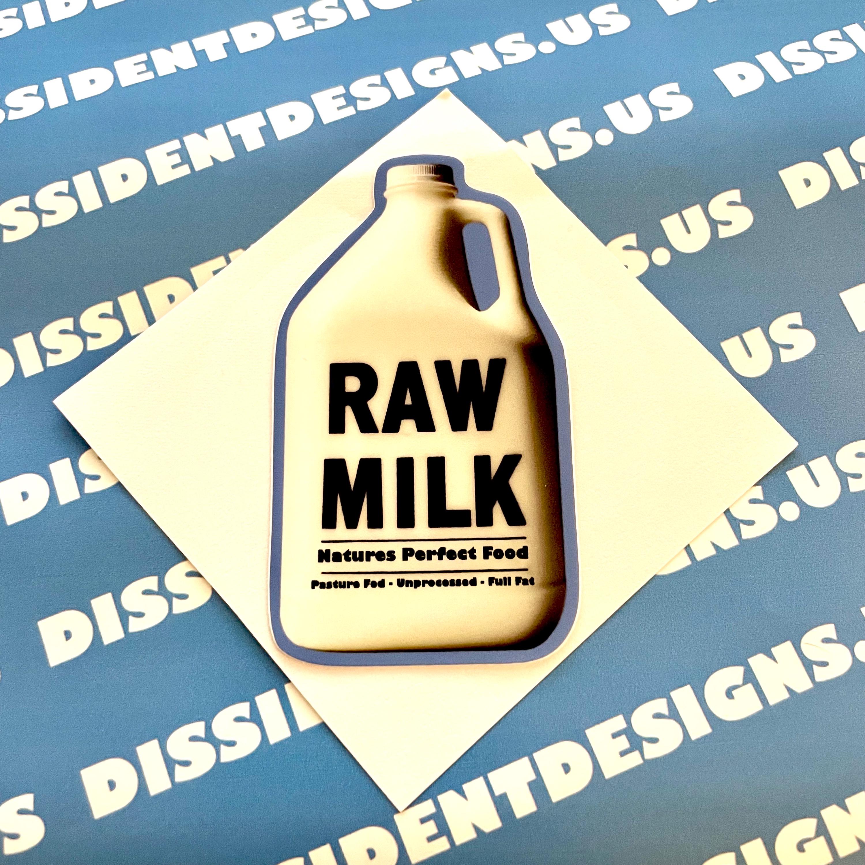RAW MILK 3" | Raw Essence: Savor the Untamed - Etsy