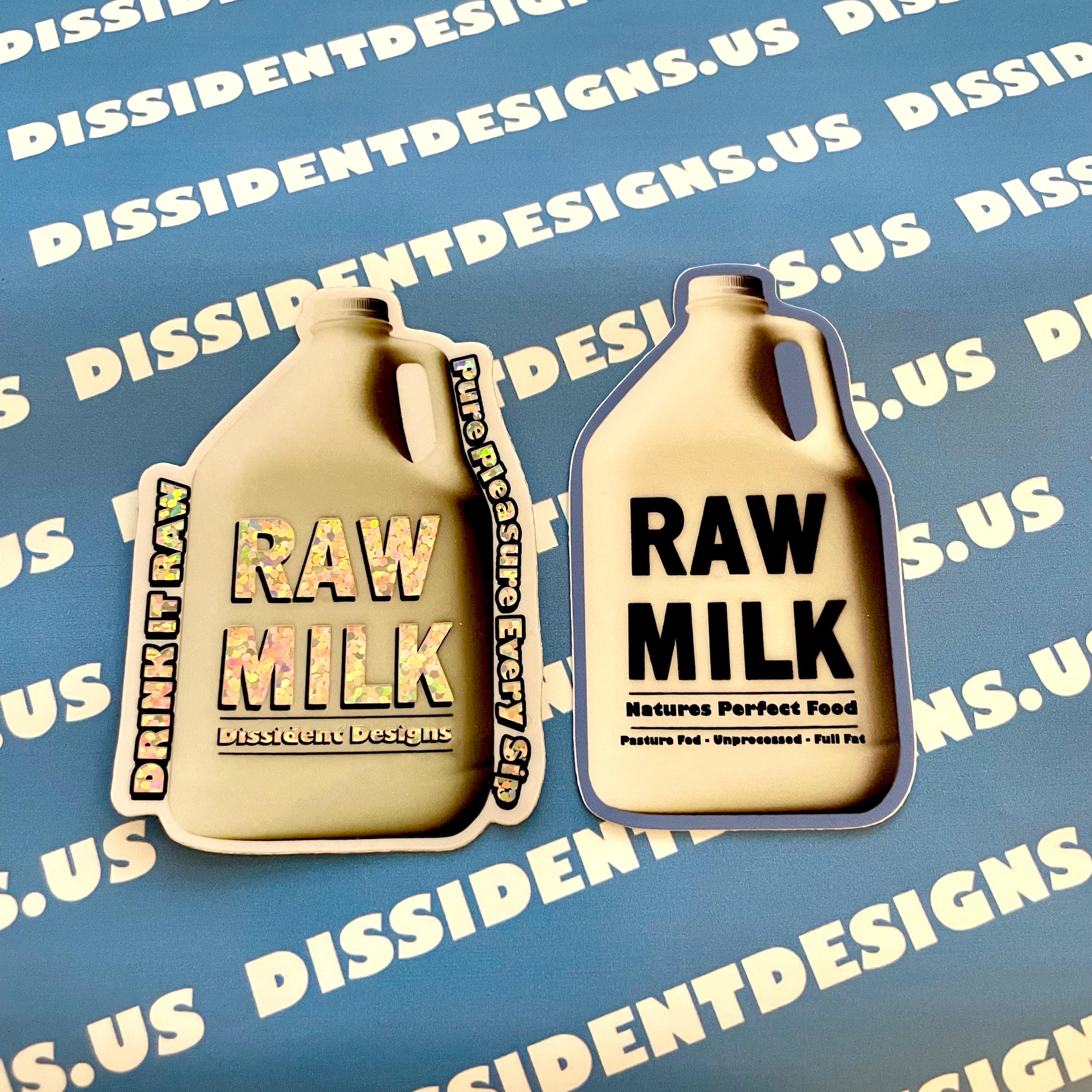 RAW MILK 3" | Raw Essence: Savor the Untamed - Etsy