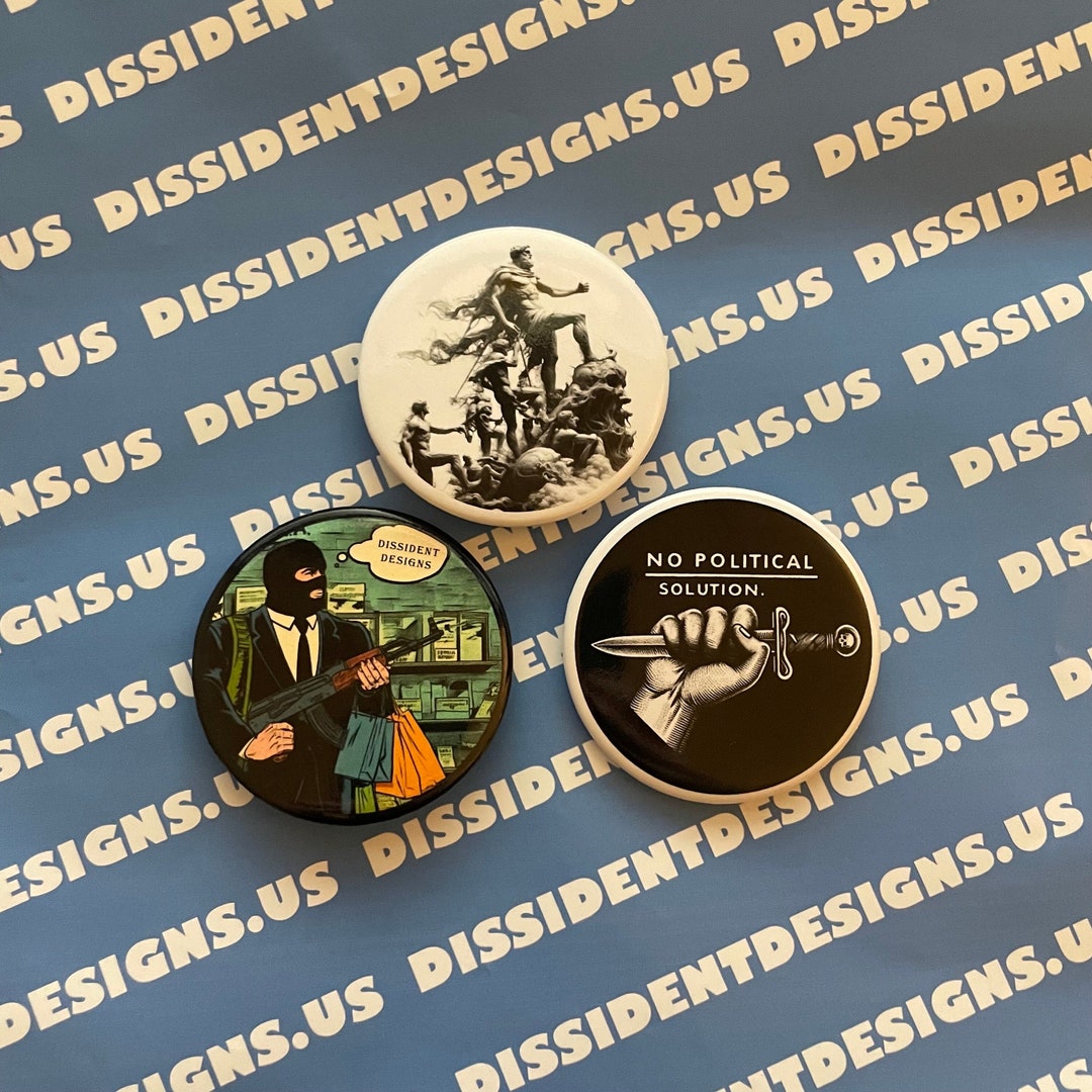 Defiant Pins 2.25 Pinback Buttons - Etsy