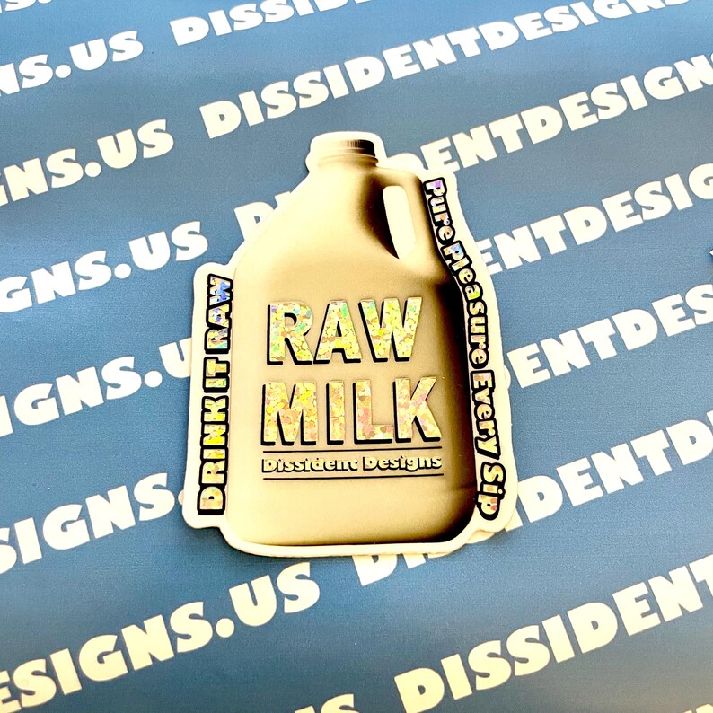 RAW MILK 3" | Raw Essence: Savor the Untamed - Etsy