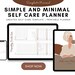 Digital Self Care Planner, Self Love Goodnote Planner, Digital Wellness ...