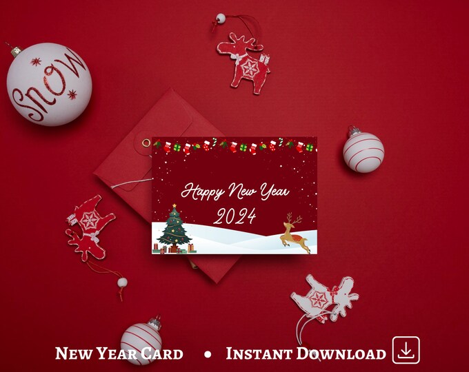 Funny Christmas Paper Card W/ Envelope 1 Card Merry Christmas Holiday ...