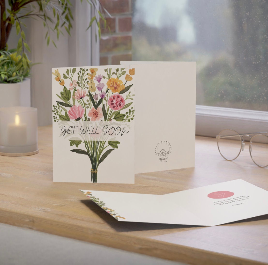 Get Well Soon Cards (10, 30, and 50pcs) - Etsy