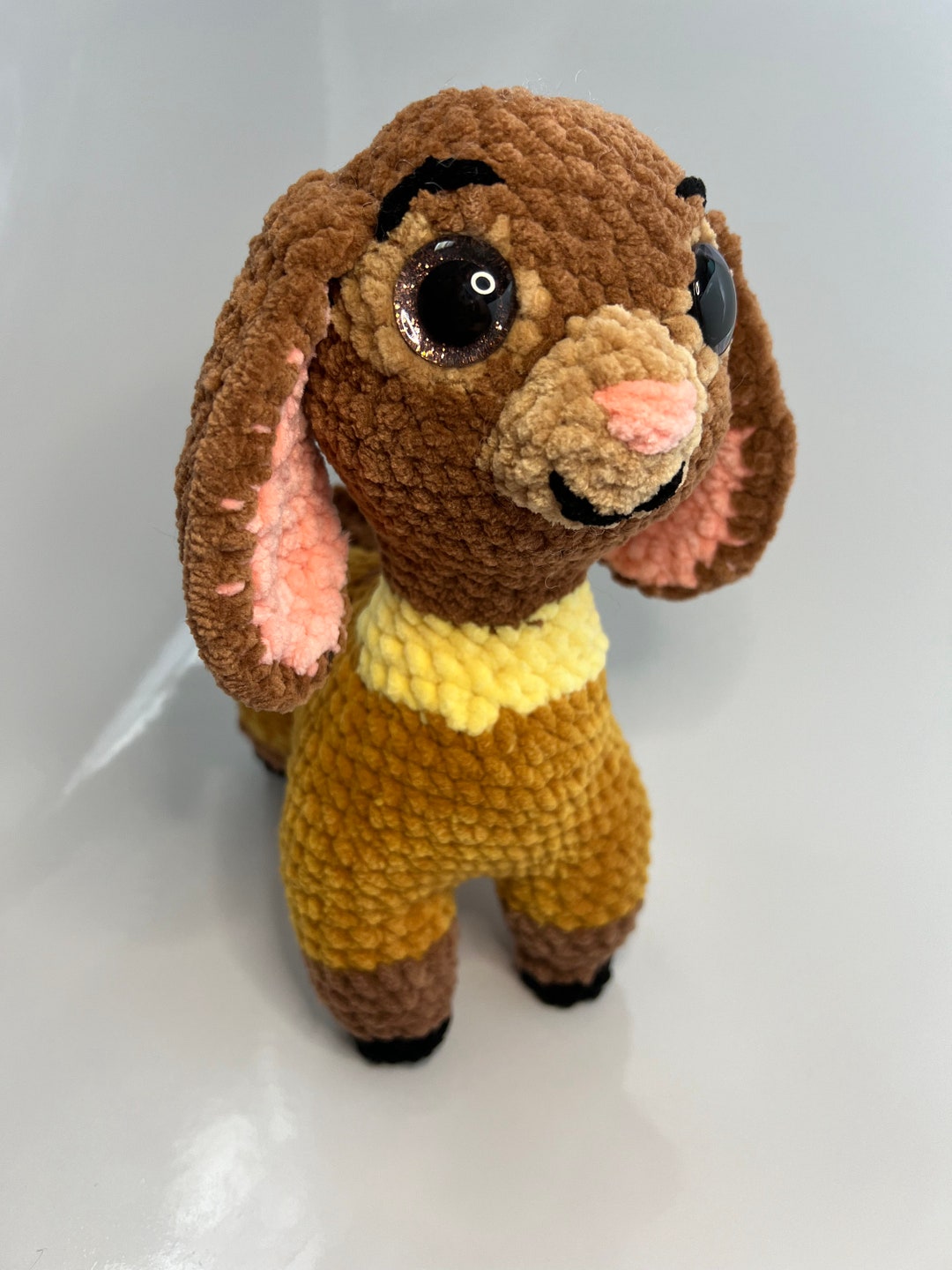 Valentino, the Goat - LOW SEW - Wish - Crochet Pattern - Etsy