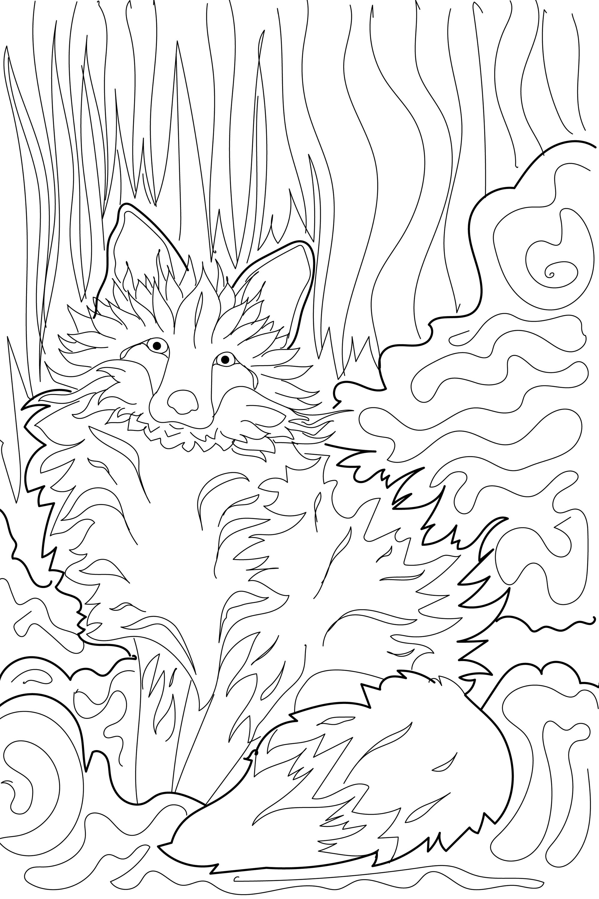 Coloring Book, Printable Coloring Page, Downloadable Coloring Page ...