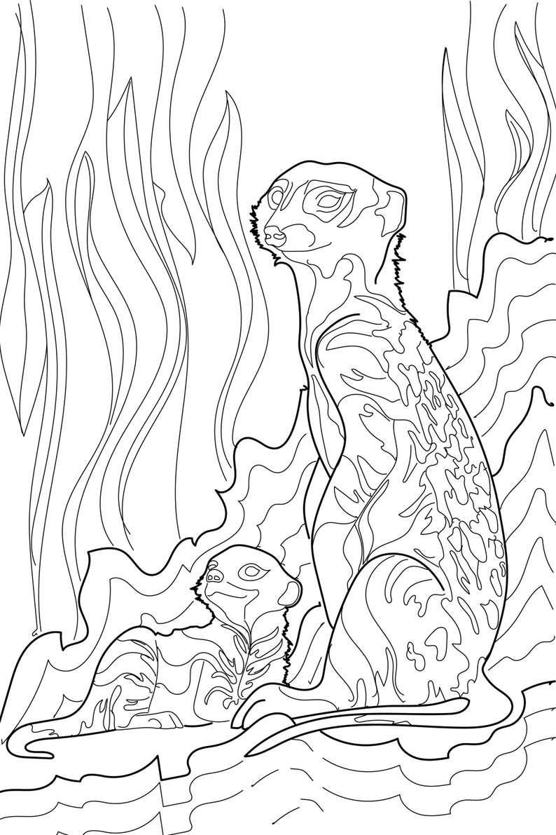 Coloring Book, Printable Coloring Page, Downloadable Coloring Page ...