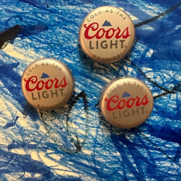 Coors Light Bottle Caps - Etsy