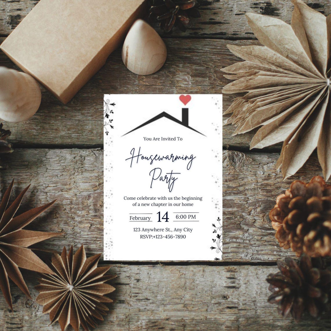 Housewarming Invite Template, Digital House Warming Invitation Video ...