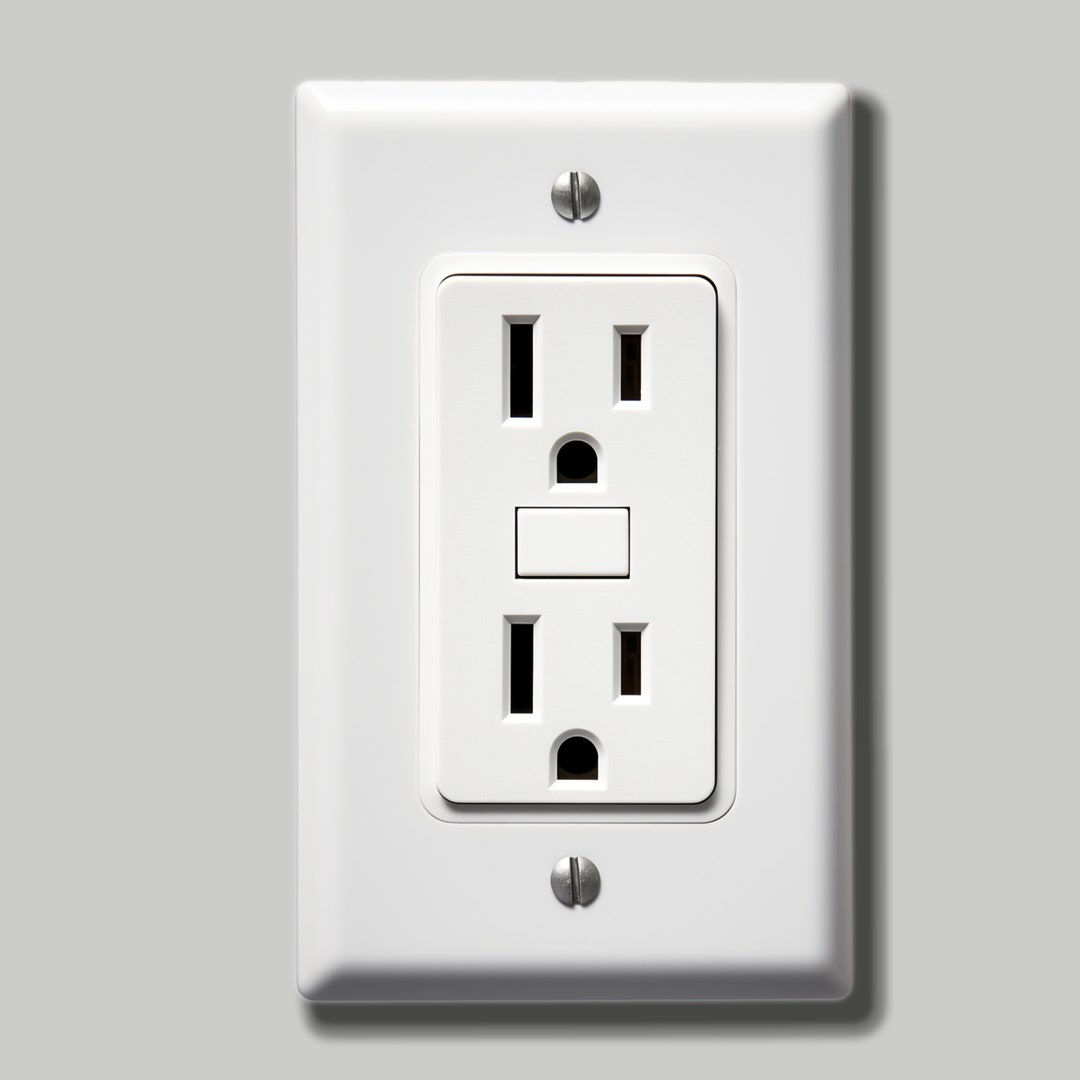 Realistic Wall Outlet Vinyl Sticker Prank and Gag Decal Home and Office ...