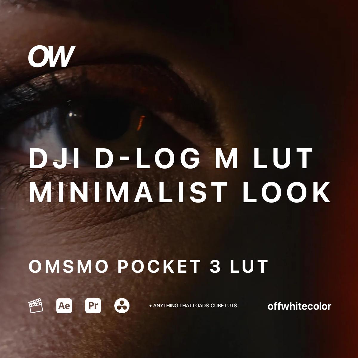 Cinematic Warm Look LUT for DJI Osmo Pocket 3 D-log M – Professional ...