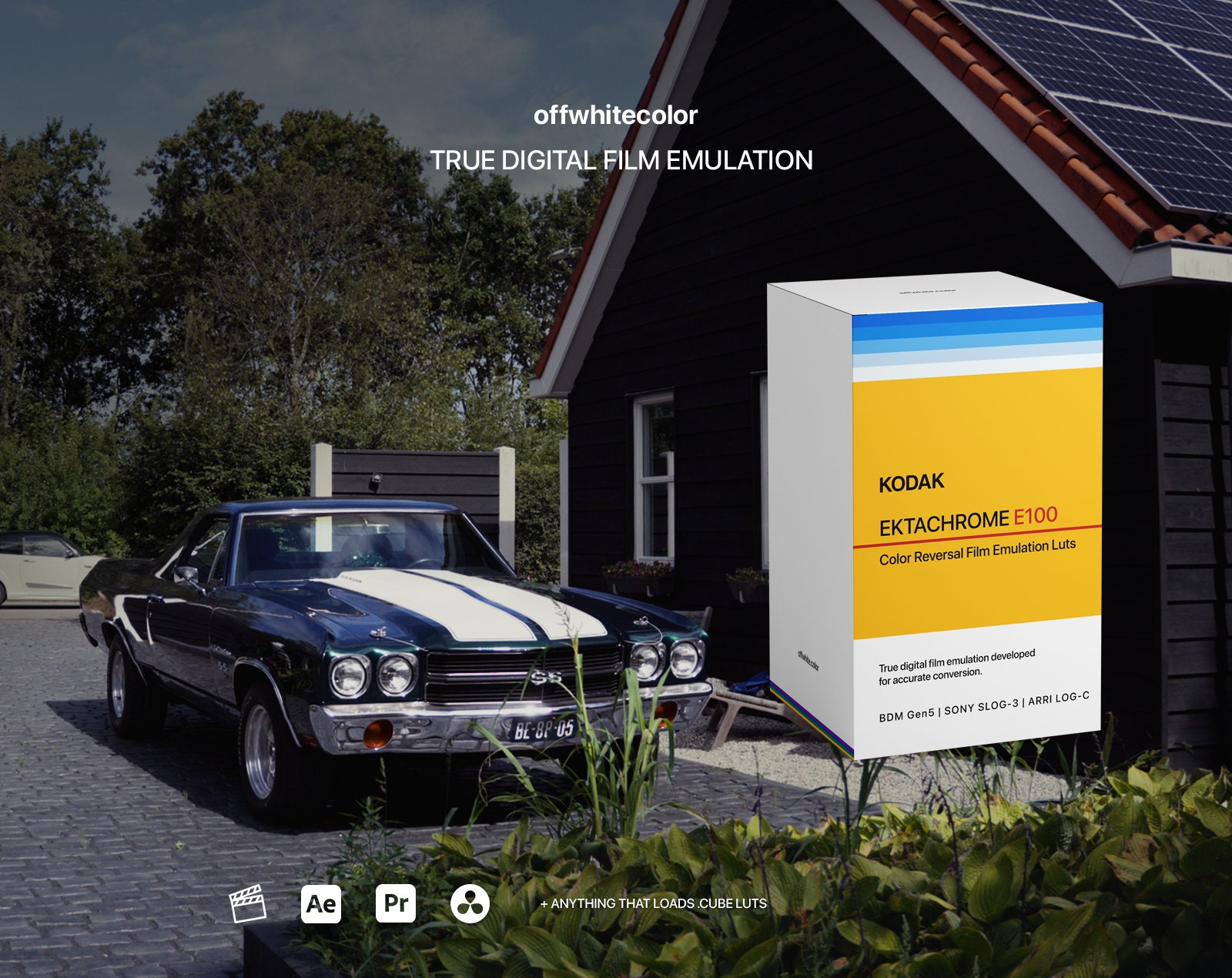Kodak EKTACHROME Accurate Film Emulation Lut-pakket (true Digital Film ...