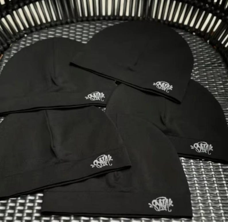 Central Cee Syna Running Cap Syna World Skull Hat 2023 New Knitting Syna Beanie Hat Men Women ...