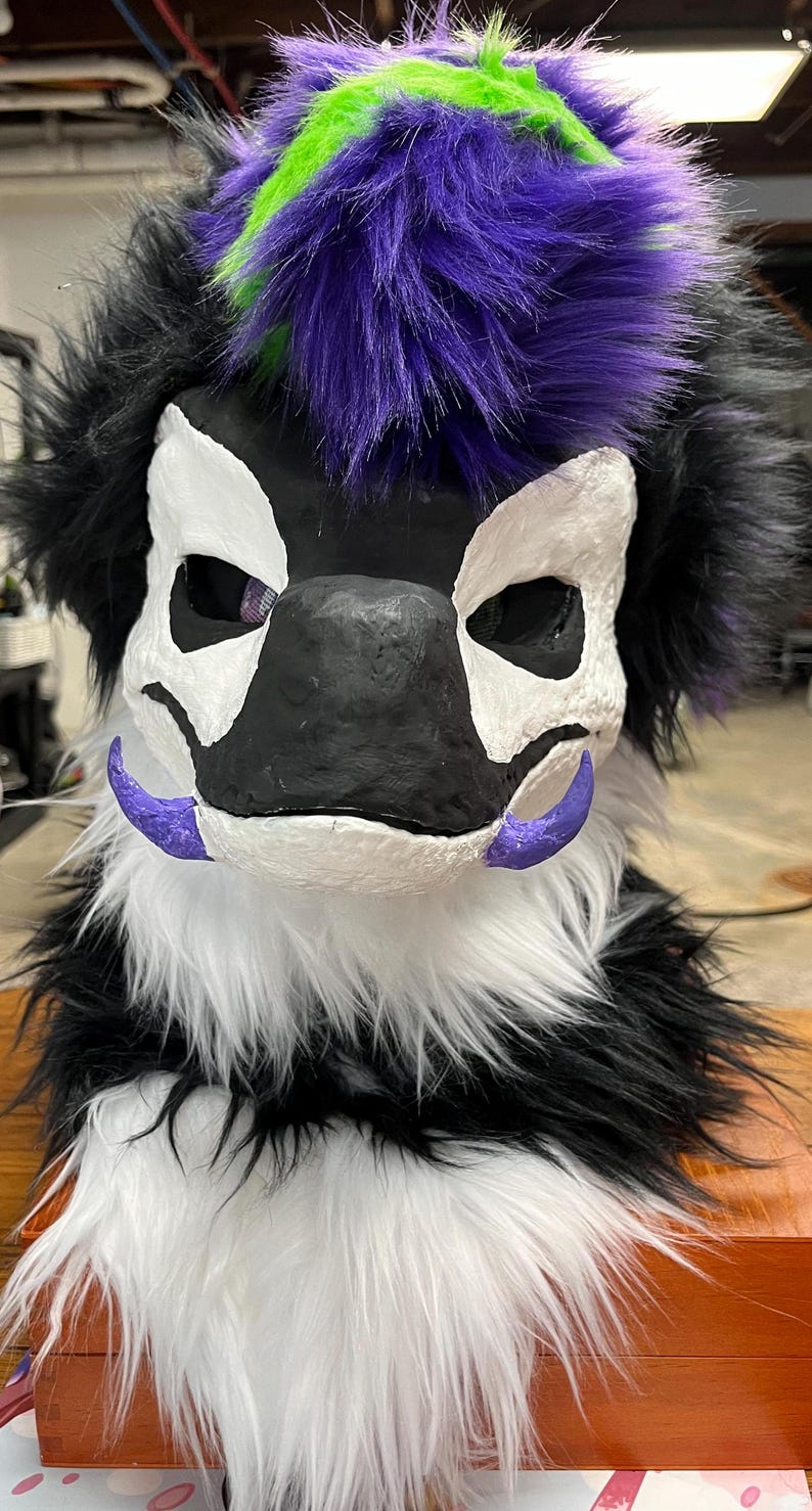Beetlejuice Premade Fursuit Partial - Etsy