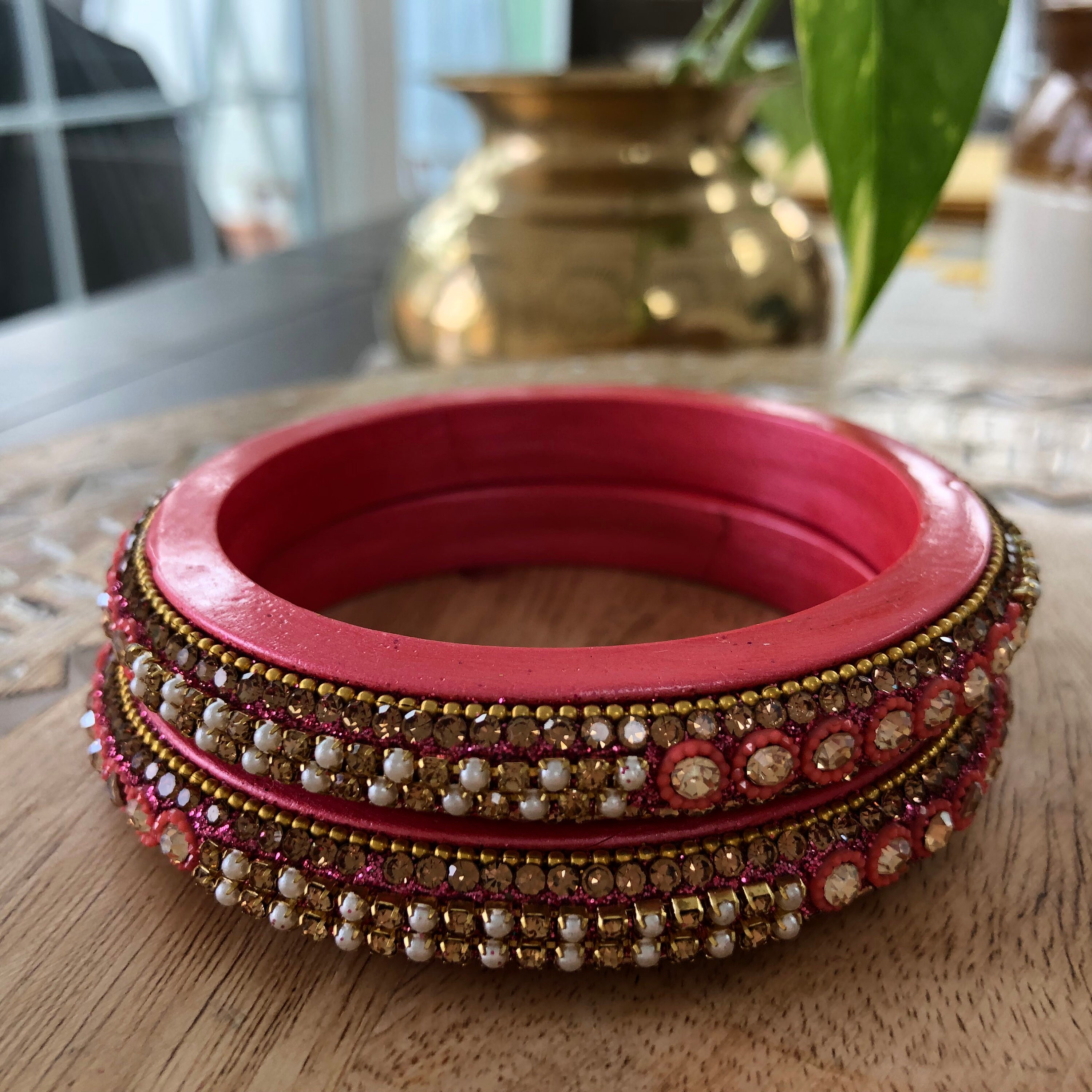 Beautiful Light Pink/ Baby Pink Lac Bangles for Women - Indian ...