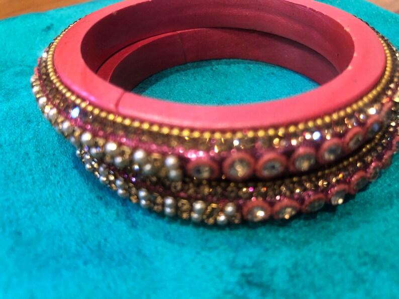 Beautiful Light Pink/ Baby Pink Lac Bangles for Women - Indian ...
