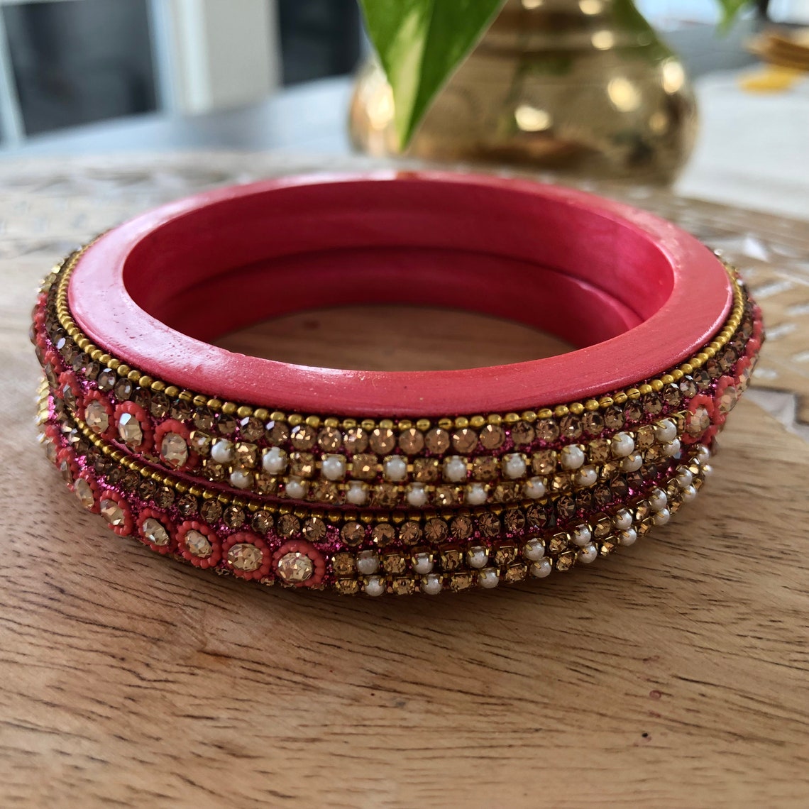 Beautiful Light Pink/ Baby Pink Lac Bangles for Women - Indian ...