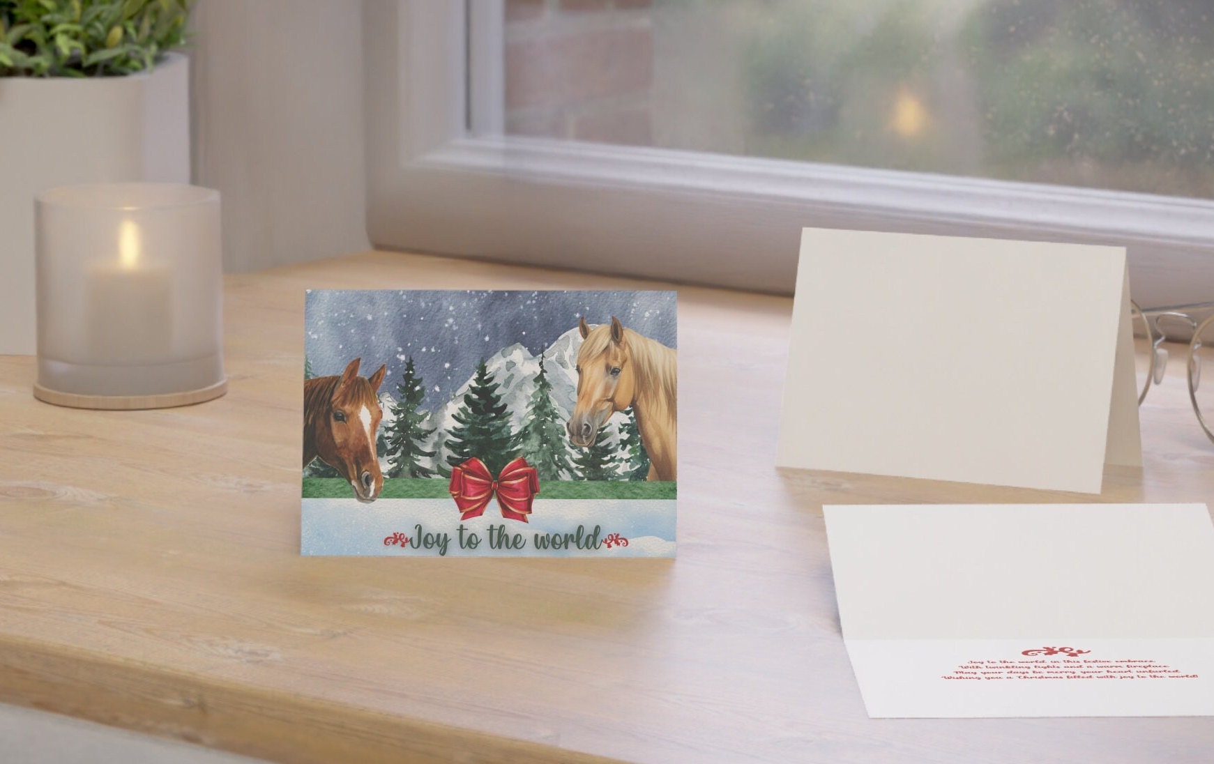 Horse Christmas Cards, Horse Christmas, Holiday Cards, Horse Holiday ...