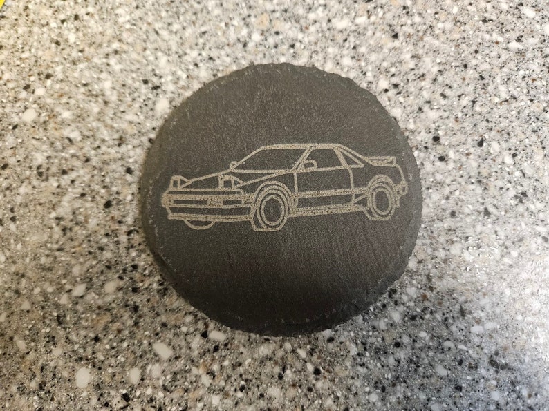Real Slate Coasters AW11 MR2 80s transformer Style Art - Etsy