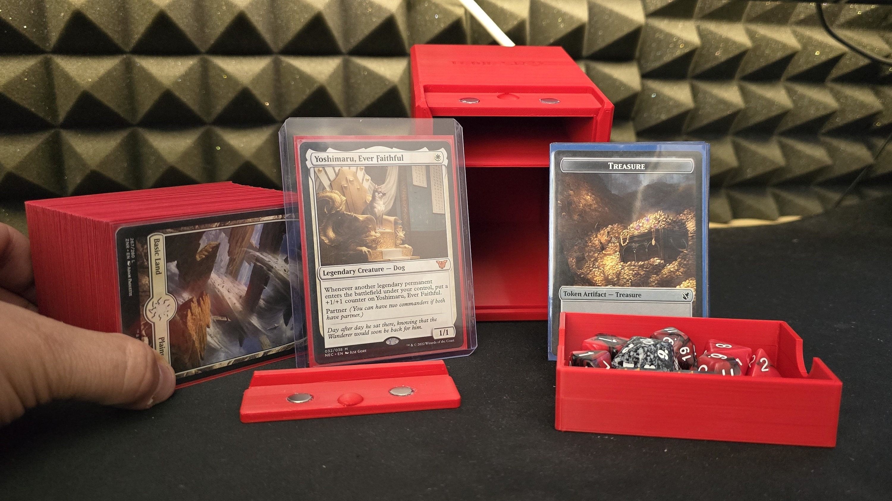 Sturdy Commander Dice Box for Magic: the Gathering Durable MTG Dice ...