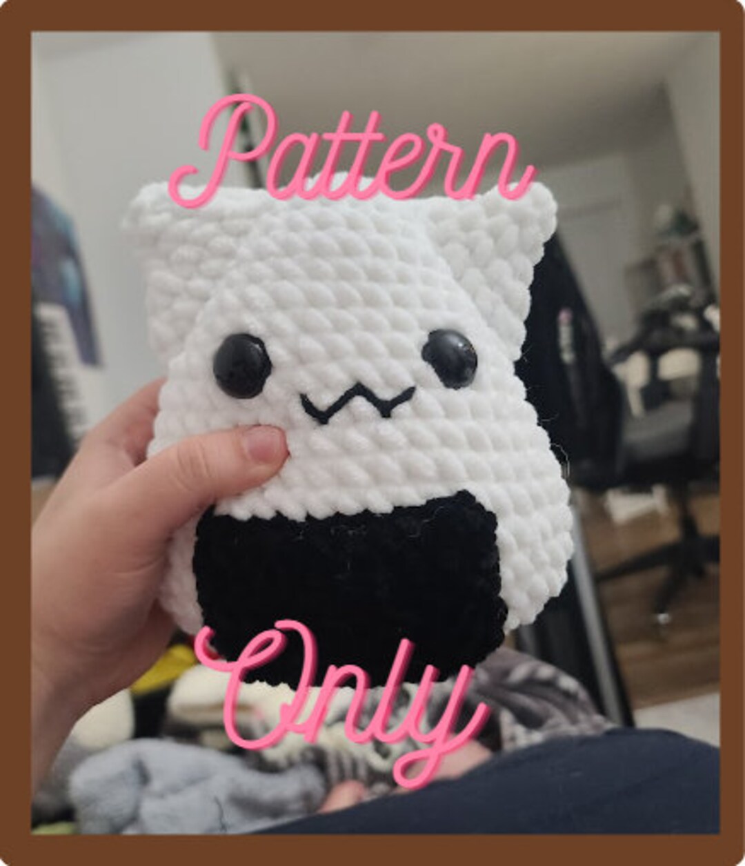 Cat Onigiri Amigurumi Crochet Pattern - Etsy